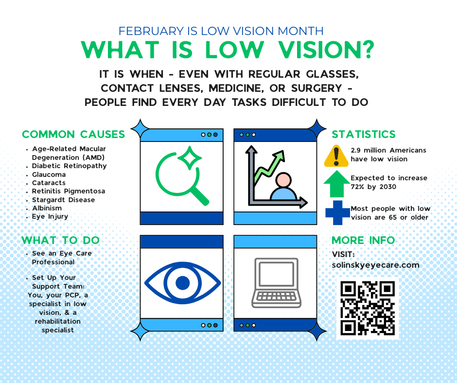 What Is Low Vision? - Solinsky EyeCare